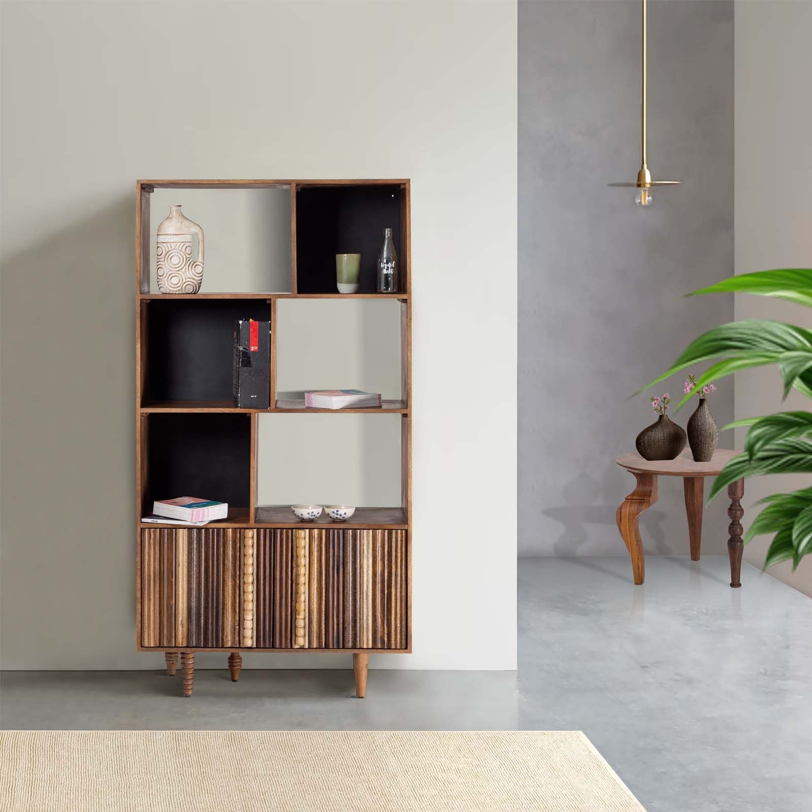 Open bookcase 2 doors | Ramon Mango – Bois & Chiffons